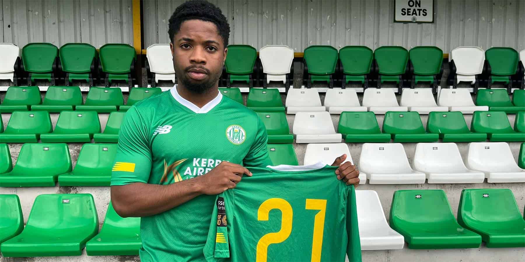 Kerry FC announce the signing of Daniel Okwute - Kerry FC