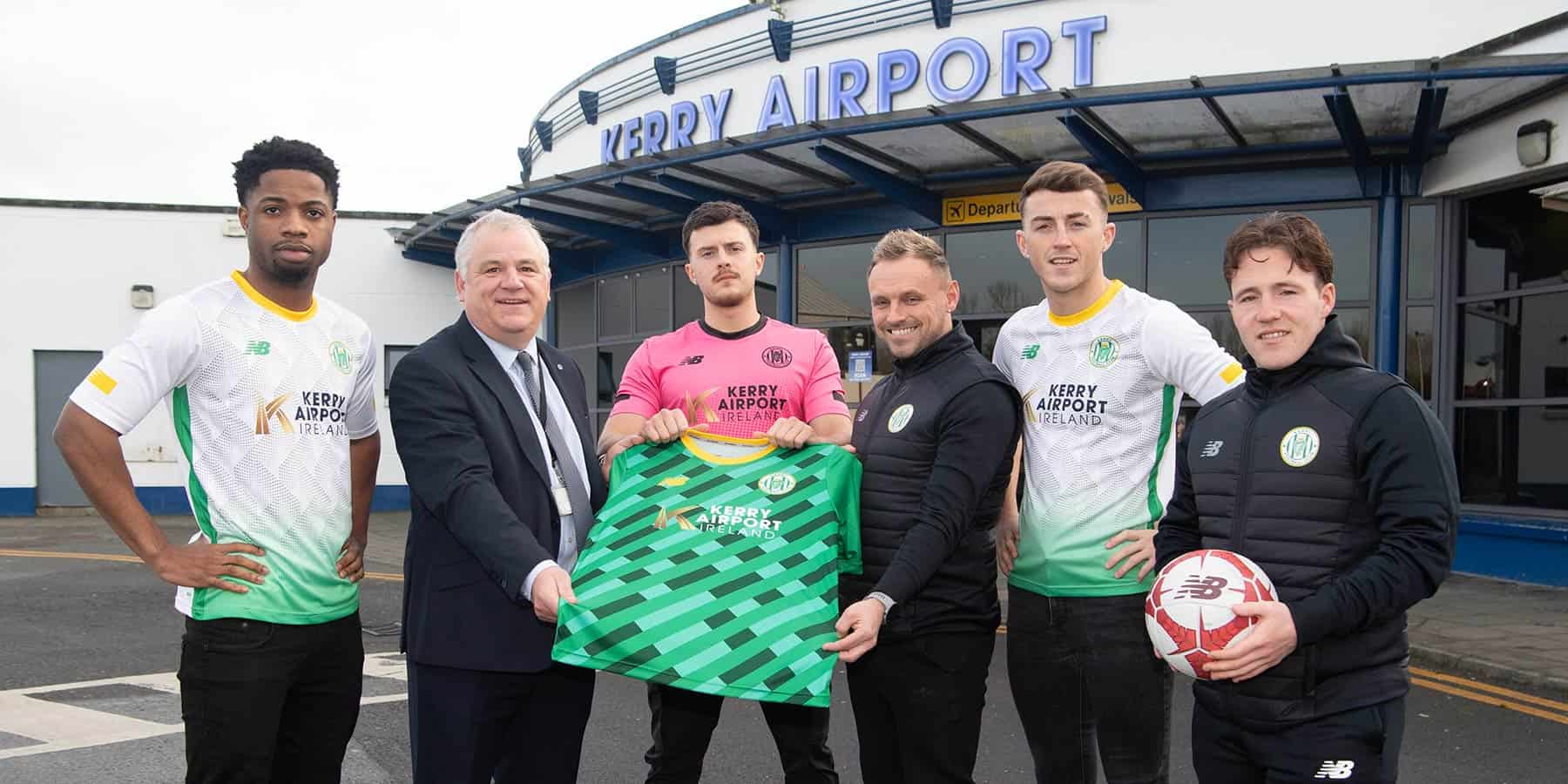 Kerry FC Home & Away Kits For 2024 Season Land Safely At Kerry Airport ...