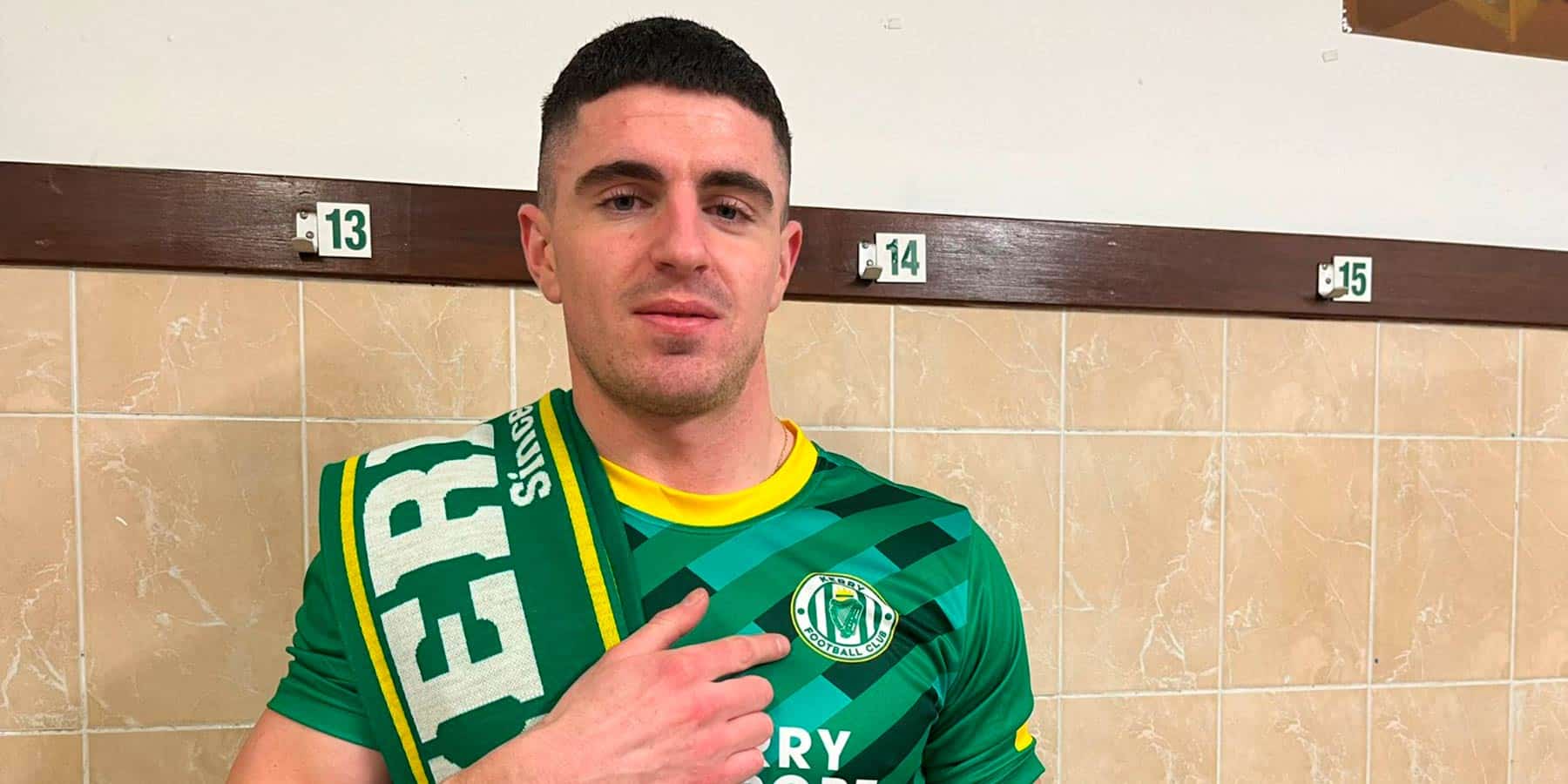 Ferdia O’Brien signs for Kerry Football Club