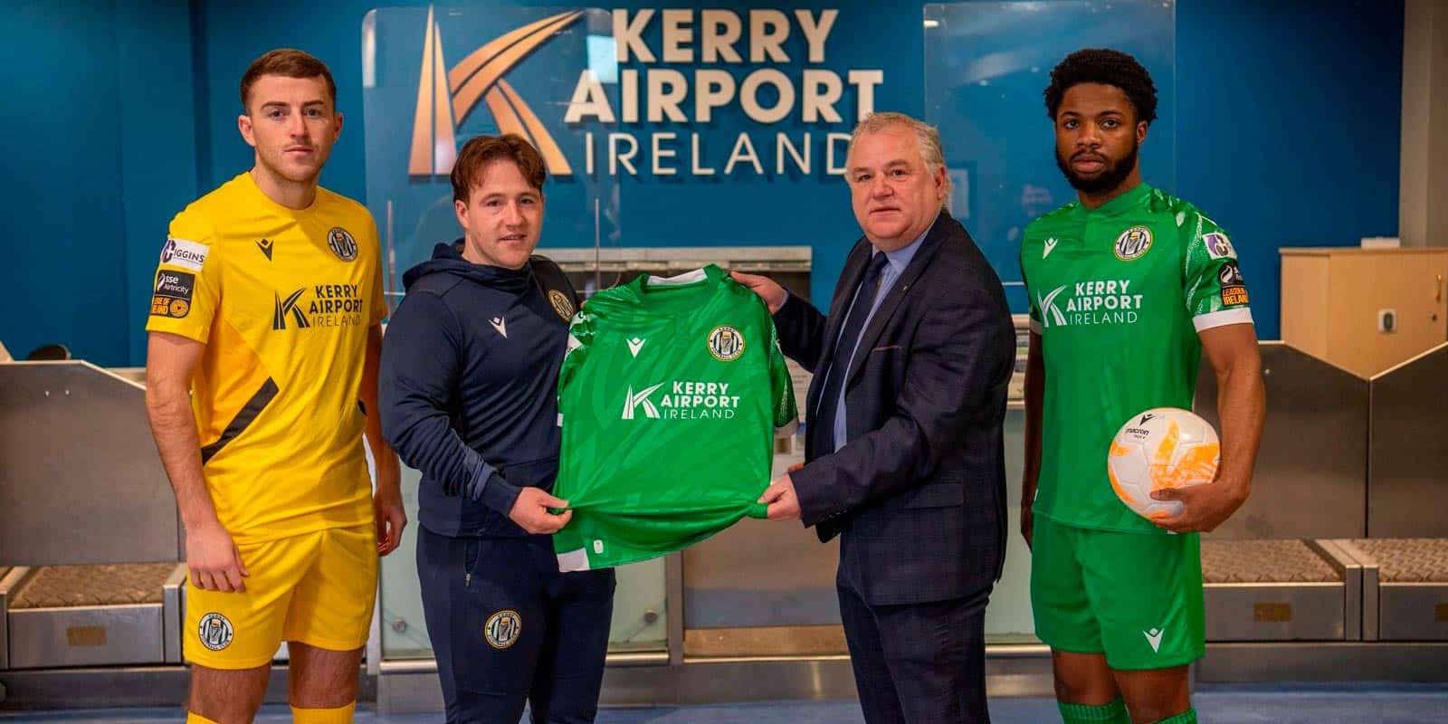 Kerry FC Kits Touch Down At Kerry Airport On Schedule For 2025 League ...
