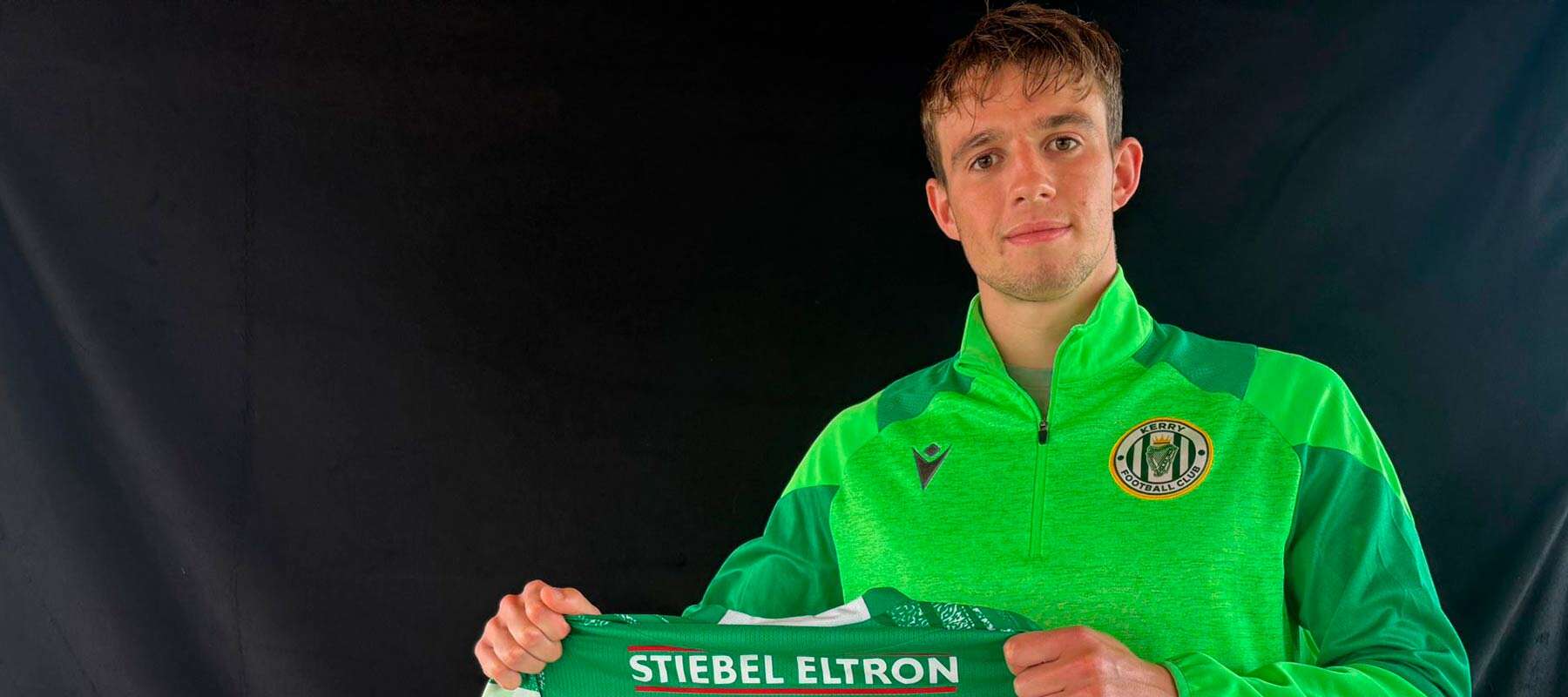 Defender Ewan Lee signs for the Kingdom from UCC